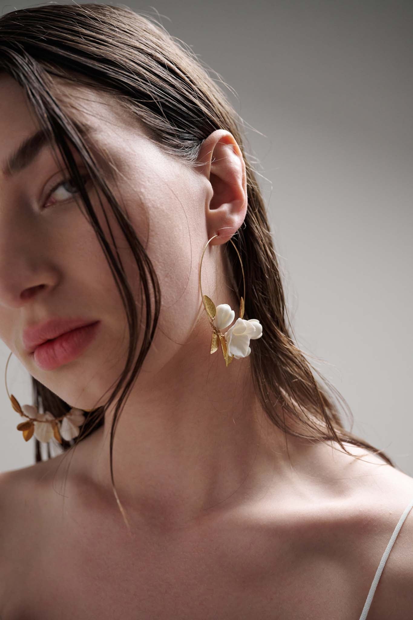 Modern Wedding Earrings | TEMPÊTE Bridal Fashion Brand