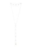 Cascade Back Wedding Necklace | TEMPÊTE