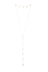Cascade Back Wedding Necklace | TEMPÊTE