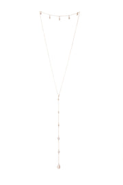 Cascade Back Wedding Necklace | TEMPÊTE