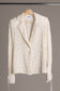 Embroidered Wedding Blazer | TEMPÊTE Bridal Boutique